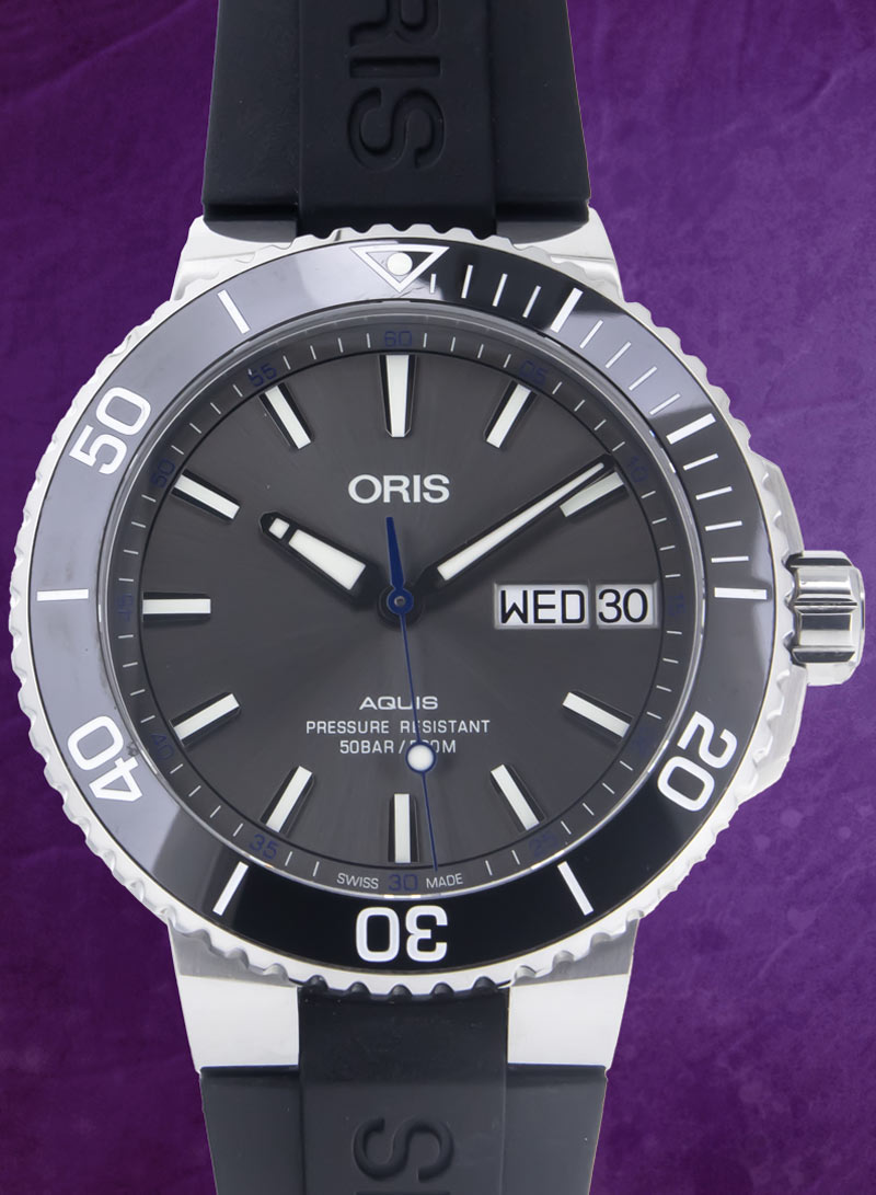 Oris Aquis Hammerhead (Model: 752 7733 4183) – Royal Jewelers