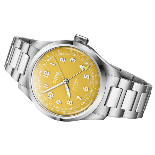 Oris Big Crown Pointer Date - Yellow Dial – Royal Jewelers