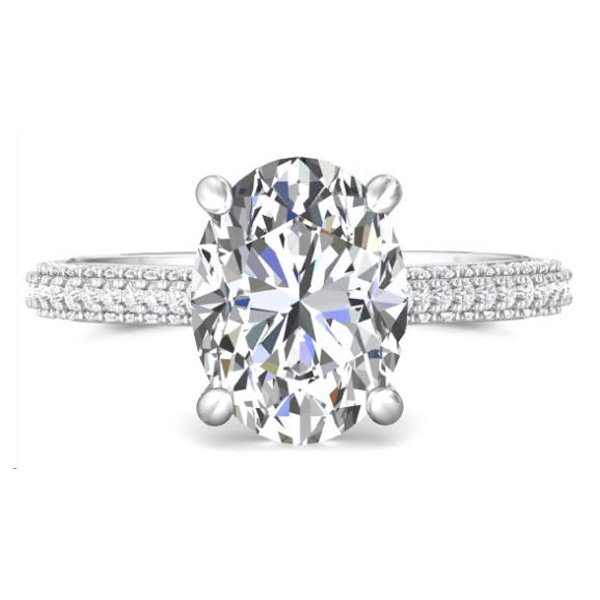 Martin Flyer Hidden Halo Diamond Mount – Royal Jewelers