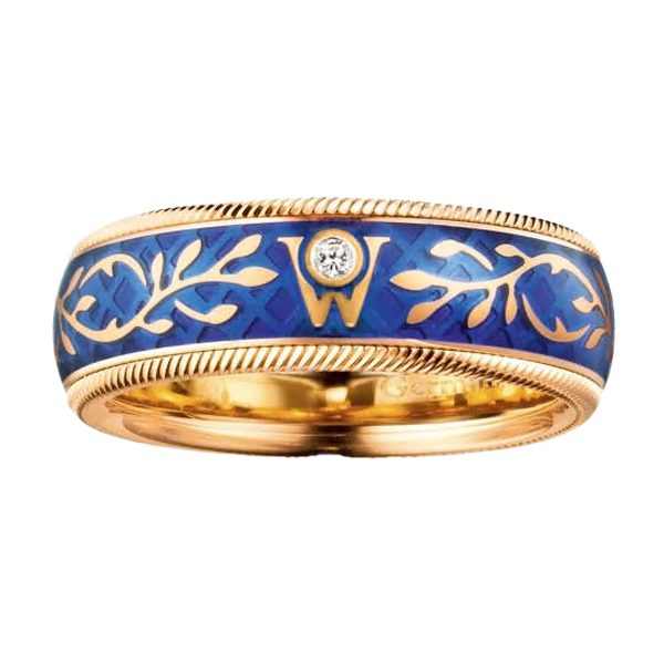 Wellendorff Forget Me Not Enamel Ring – Royal Jewelers