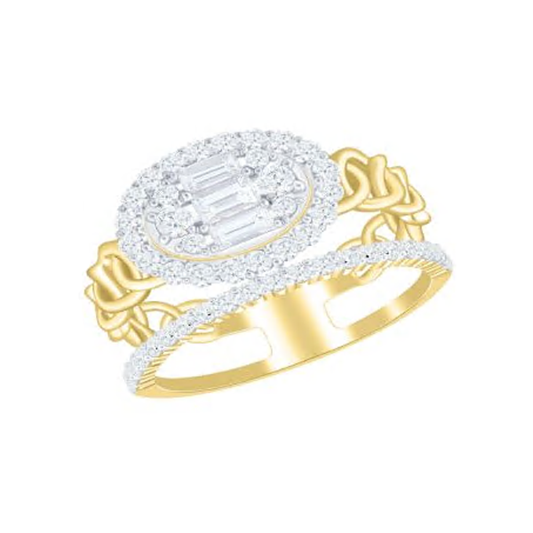 Royal Collection Curb Diamond Ring – Royal Jewelers