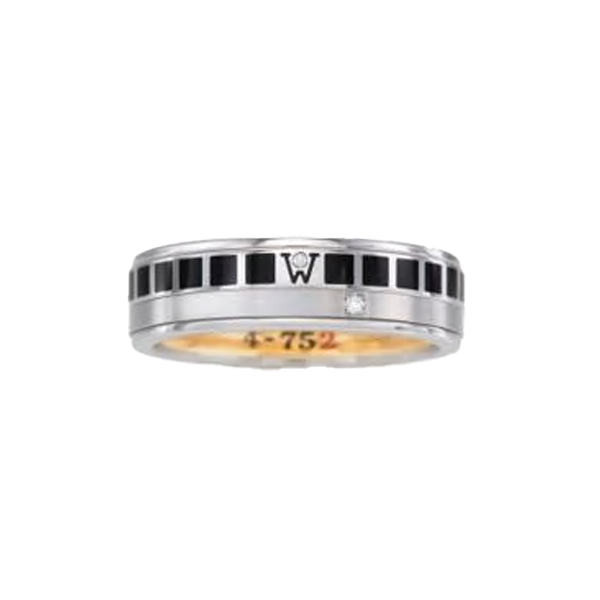 Wellendorff Diamond & Enamel Ring – Royal Jewelers