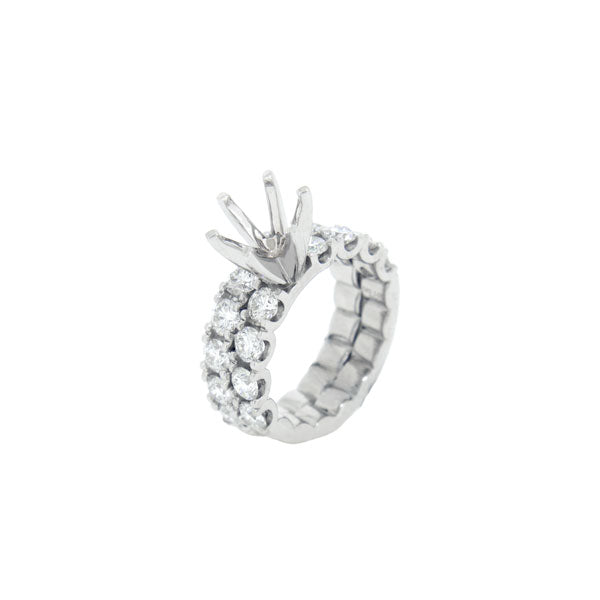 Royal Collection Diamond Wedding Ring Mount – Royal Jewelers